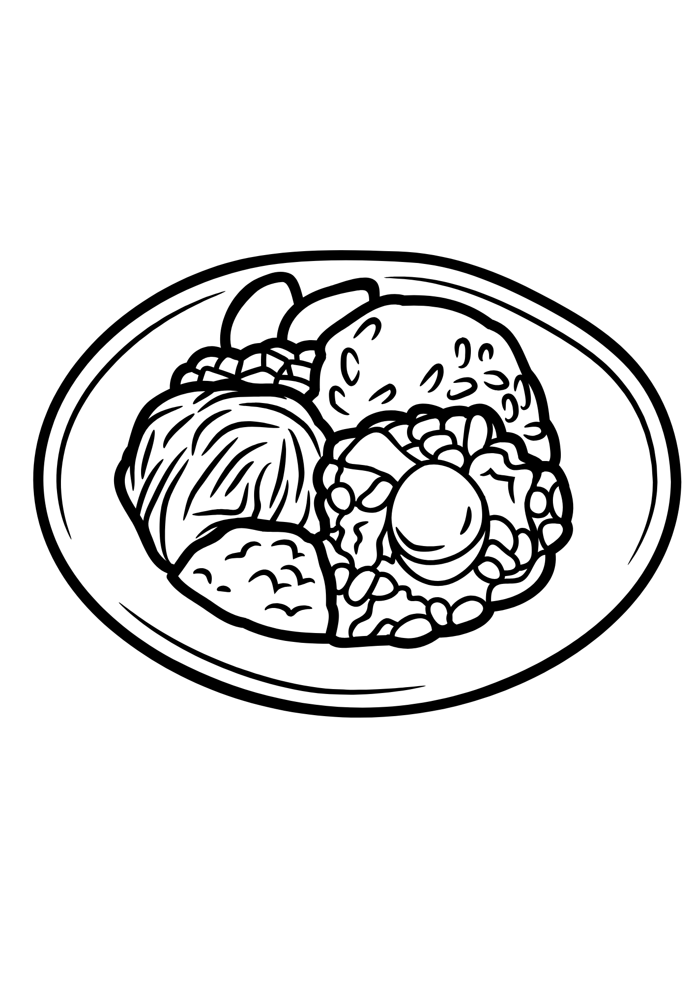 Desenhos de Comida para imprimir e colorir | Alunos e Professores